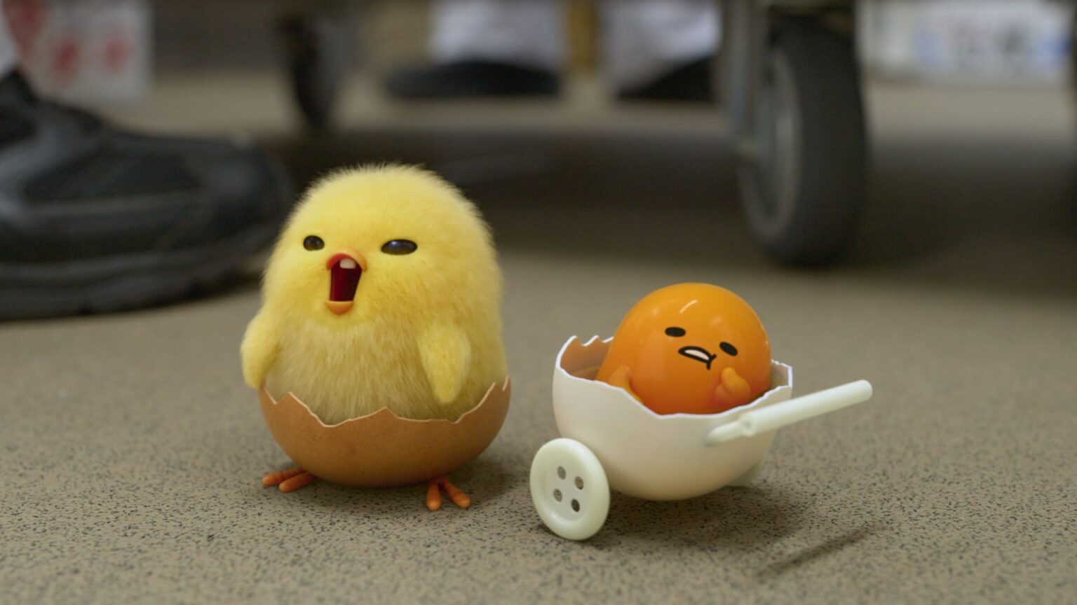 As Aventuras de Gudetama e Shakipiyo: encontro de personagens da Sanrio ...